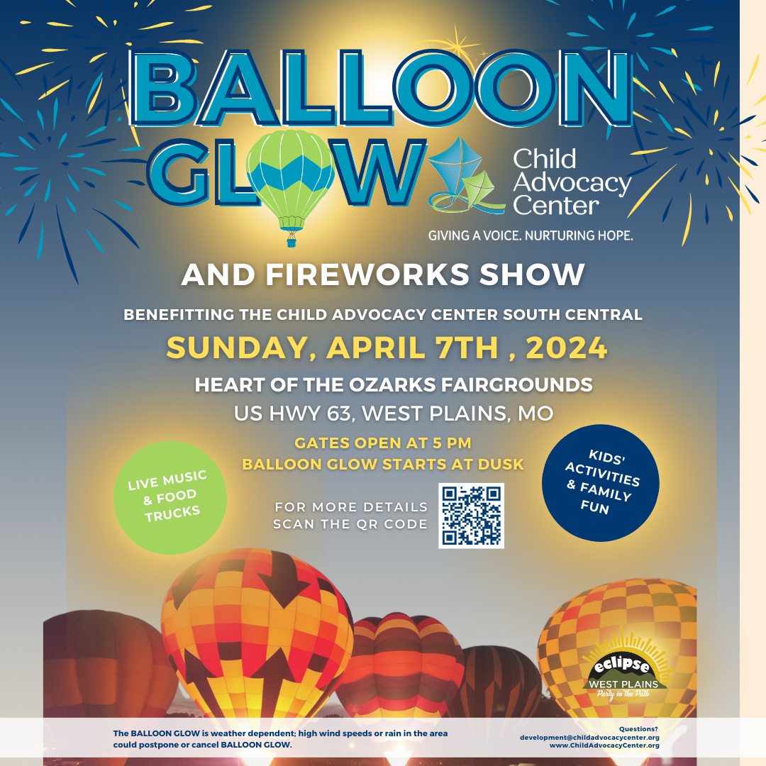 Balloon Glow & Firework Show | Volunteer Ozarks
